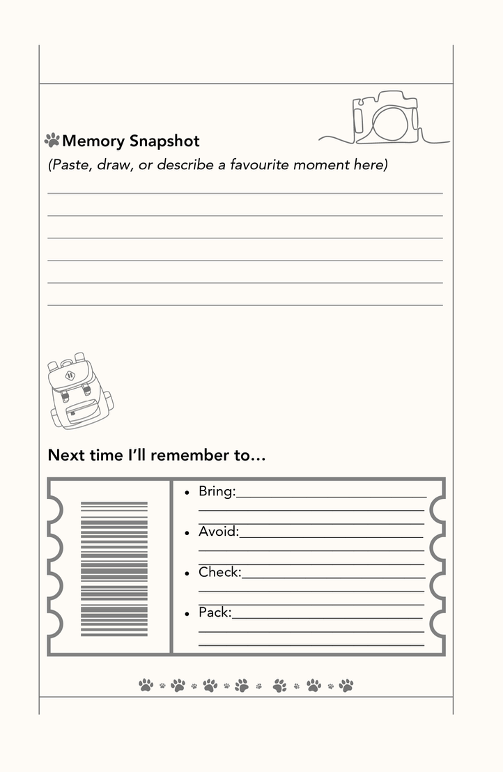 Pet Travel Journal - Pet Friendly Accommodation